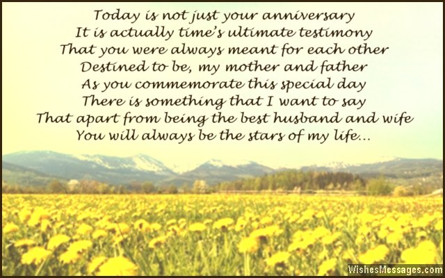 Anniversary Poems For Parents Happy Anniversary Mom And Dad Page 2 