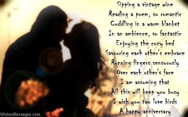 Anniversary Poems For Couples WishesMessages