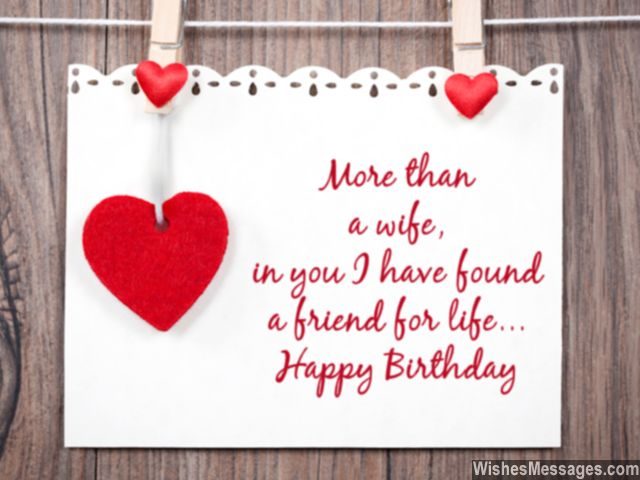 Birthday Wishes For Wife Quotes And Messages WishesMessages