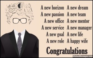Congratulations for new job: New job poems – WishesMessages.com