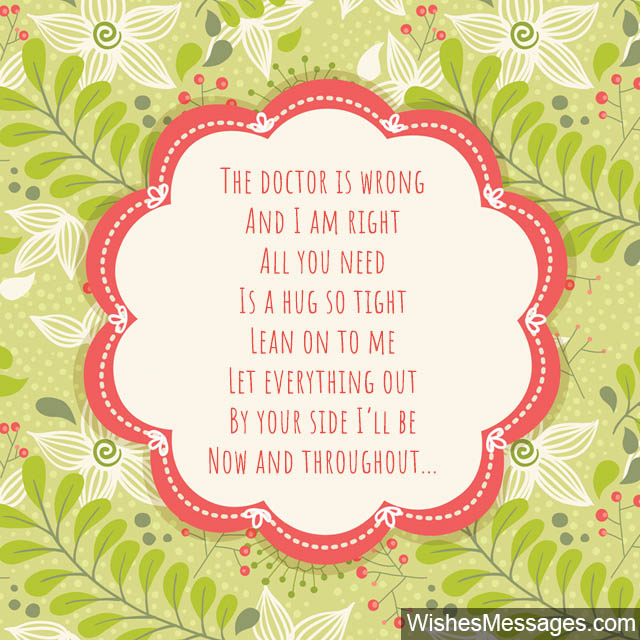 Get Well Soon Poems for Friends – WishesMessages.com