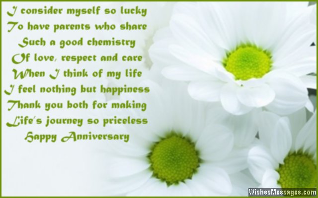 Anniversary Poems For Parents Happy Anniversary Mom And Dad 