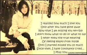 I Miss You Poems for Boyfriend: Missing You Poems for Him – WishesMessages.com