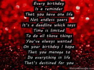 40th Birthday Poems – WishesMessages.com