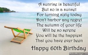 60th Birthday Poems – WishesMessages.com
