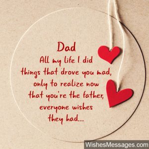 I Am Sorry Messages for Dad: Apology Quotes – WishesMessages.com