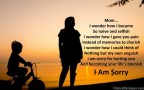 I am sorry poems for mom – WishesMessages.com