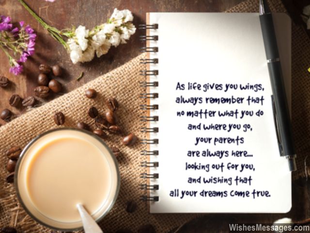 Leaving for College Quotes: Good Luck Messages and Notes ...