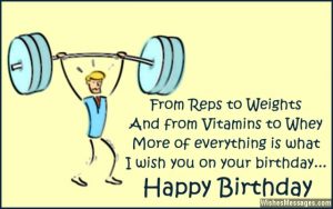 Birthday Wishes for Bodybuilders: Messages for Gym and Fitness Freaks ...