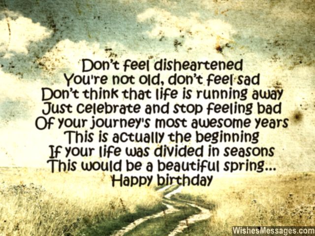 30th Birthday Poems – WishesMessages.com