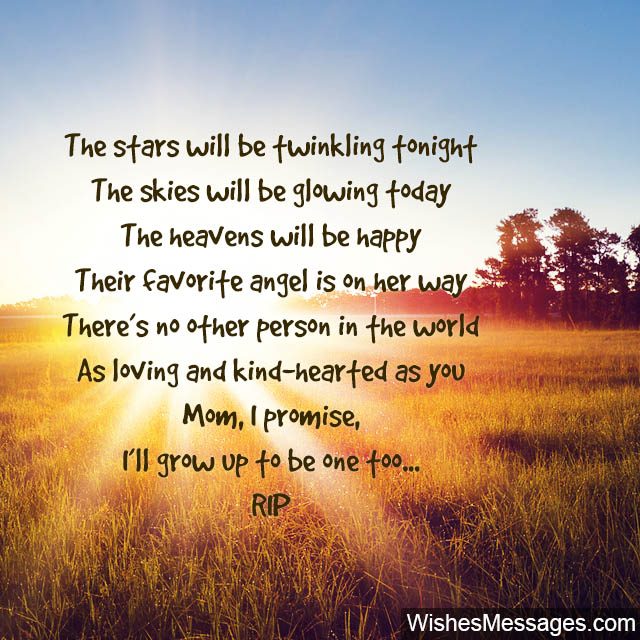 RIP Mom Poems Funeral Poems For A Mother s Death WishesMessages